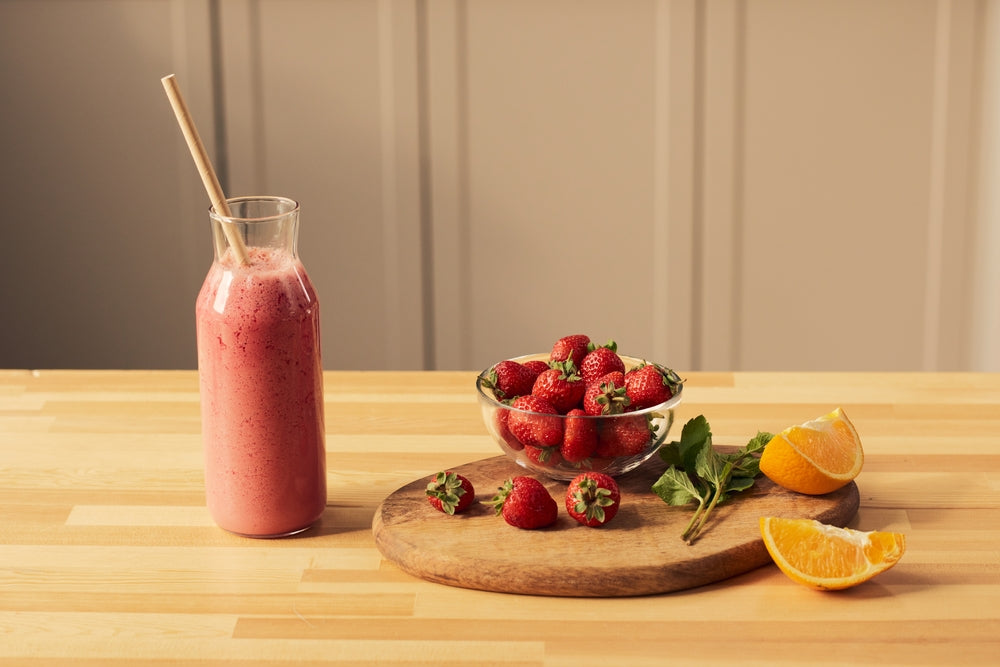 Strawberry-orange Creme Smoothie – Shark Ninja Singapore