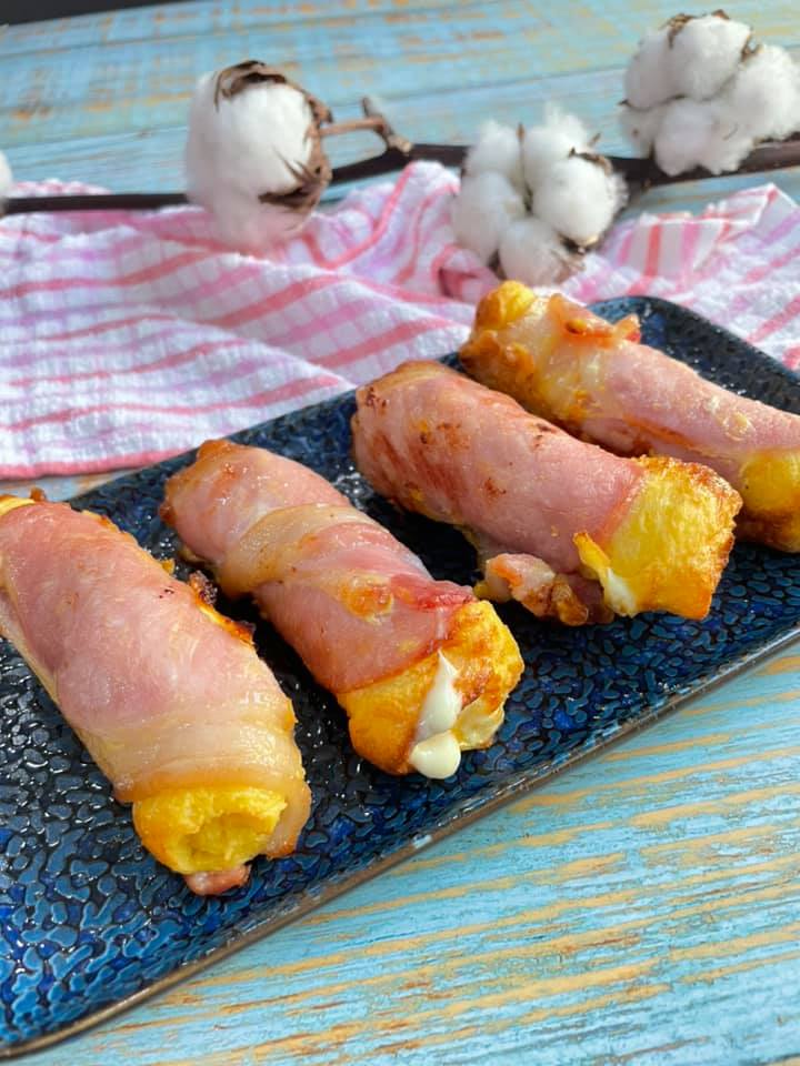 Bacon Bread n' Cheese Roll – Shark Ninja Singapore