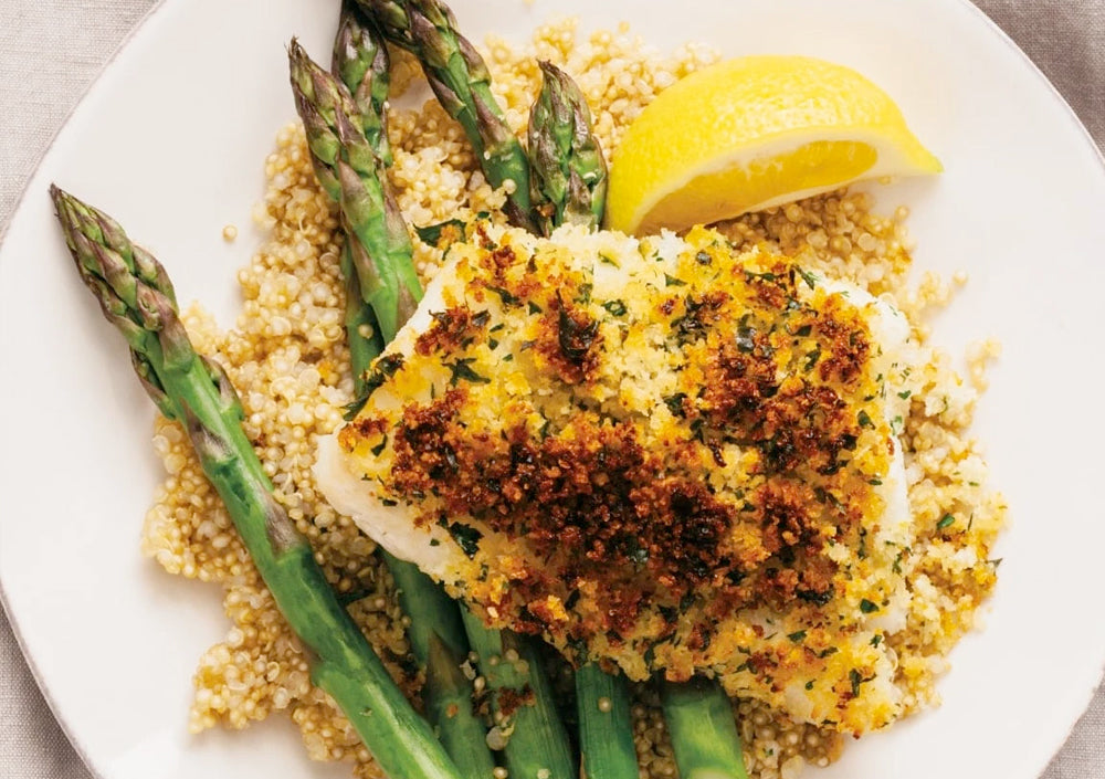 Lemon-Herb Panko Crusted Cod – Shark Ninja Singapore