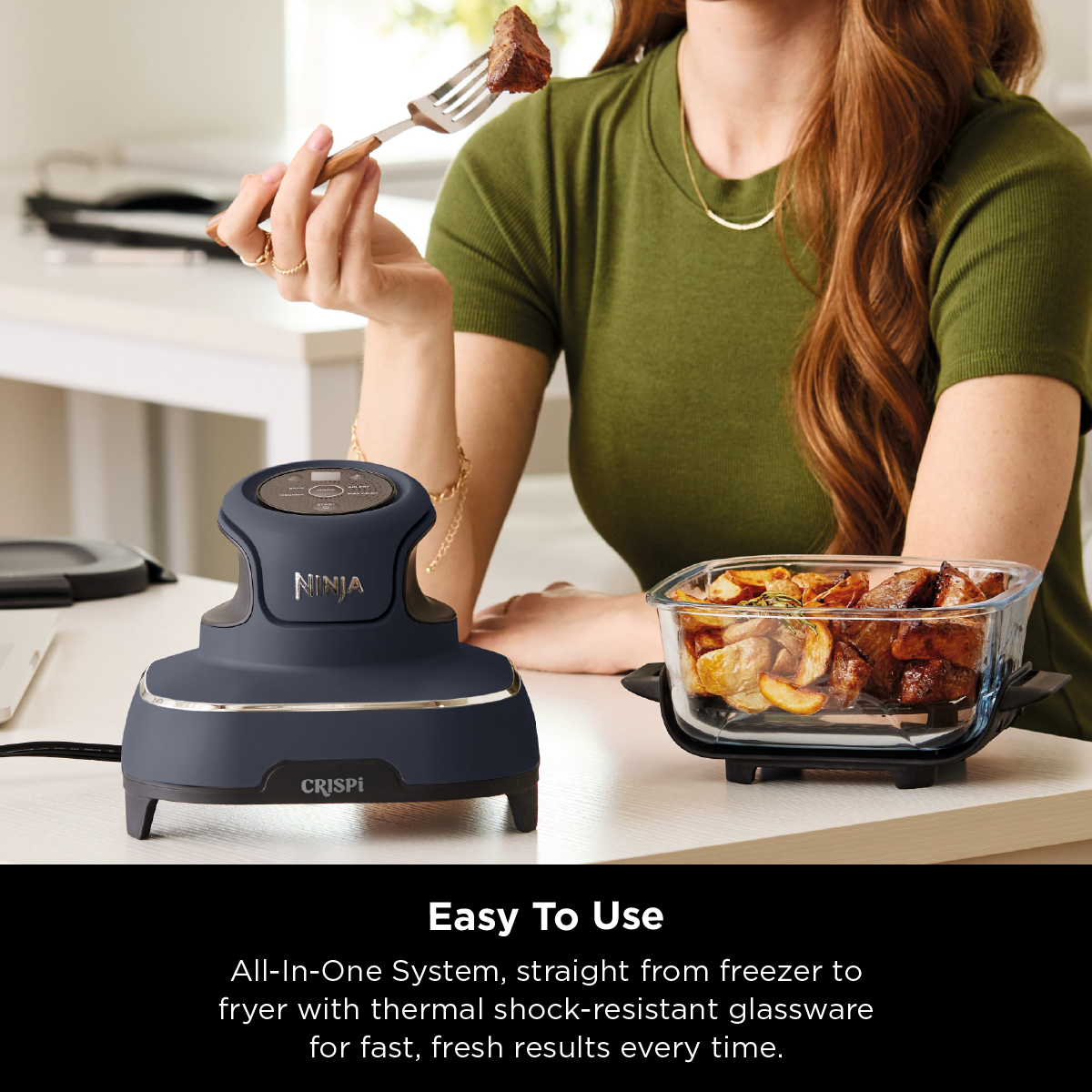 Ninja CRISPi Portable Glass Air Fryer - FN101 – SharkNinja Singapore