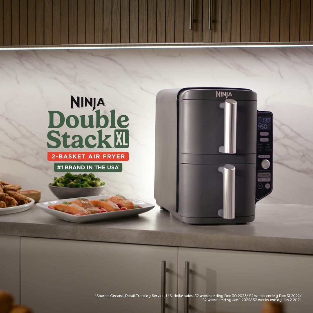 Ninja Double Stack XL 9.5L Air Fryer - SL451 – Shark Ninja Singapore