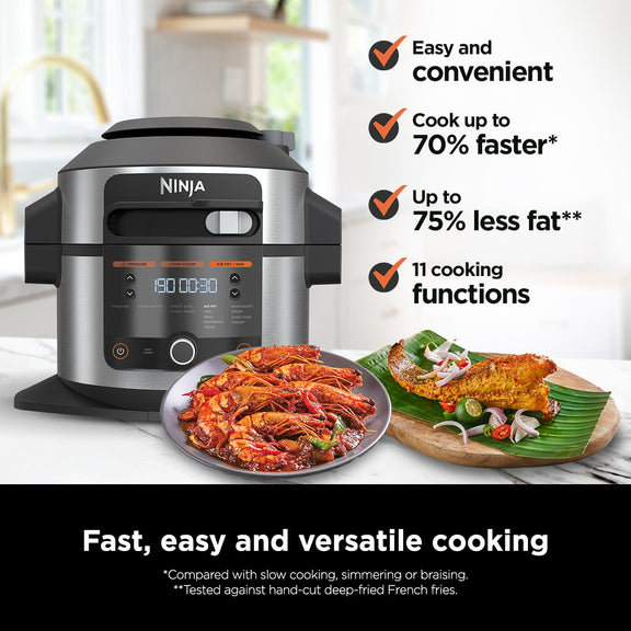Ninja 11-in-1 SmartLid Multi-Cooker - OL550 – Shark Ninja Singapore